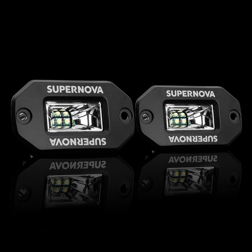 CX2 Scene Flush Mount - LED Work Light (Pair) – Supernova Lighting
