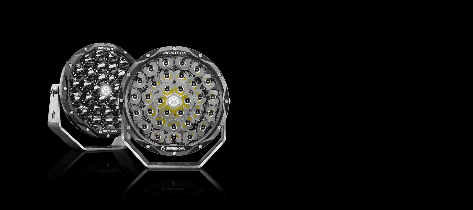 Supernova Infinite 8.5 LED Driving Lights - Pair – Supernova Lighting