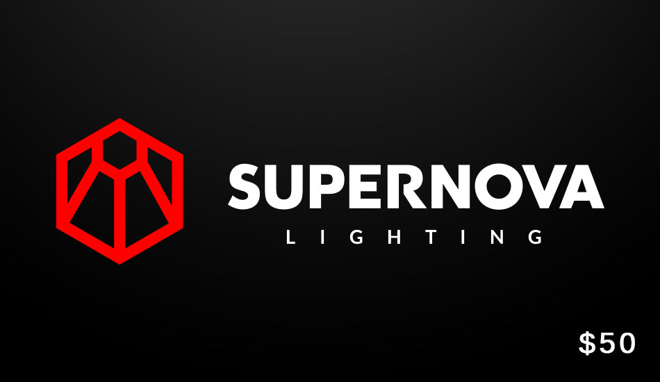 Supernova Gift Card – Supernova Lighting